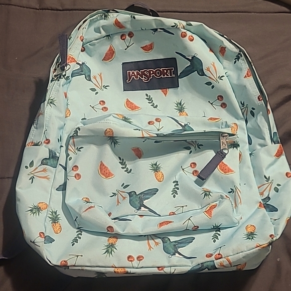 Jansport | Bags | Jansport Backpack Light Blue | Poshmark
